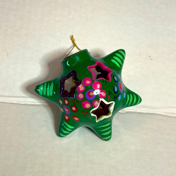 Accents | Handprint Pinata Clay Ornament | Poshmark